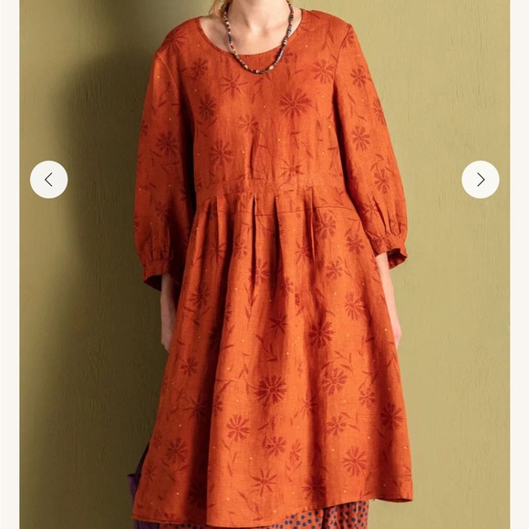 Gudrun Sjoden | Dresses | Gundrun Sjoden Leia Woven Linen Dress | Poshmark